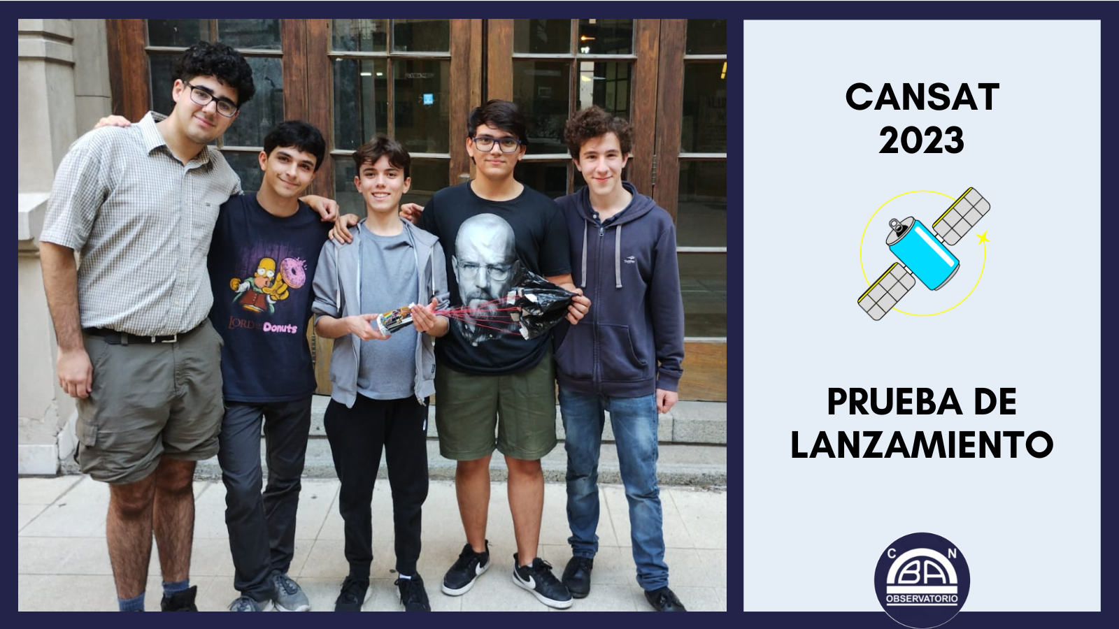 CanSat: Prueba de lanzamiento – Página Celeste